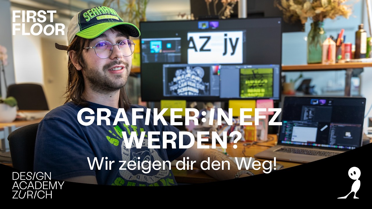 Grafikerin werden aber wie? First Floor zeigt dir den Weg! - YouTube