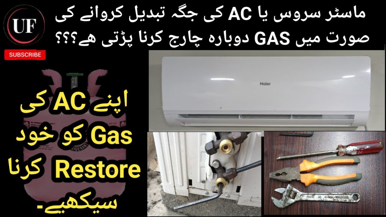 how to restore gas in air condition ? how to gas back in air condition ...