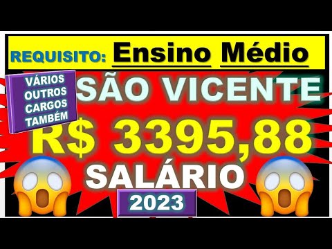 Saiu Concurso São Vicente!!! | Banca IBAM- CONCURSO PÚBLICO - Vários ...
