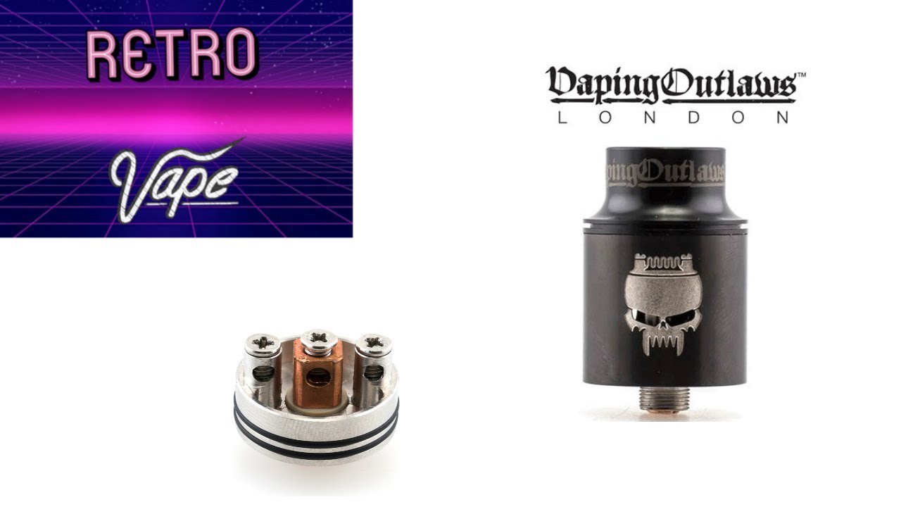 Retro Vaping On The Black Scorpion Rda - YouTube