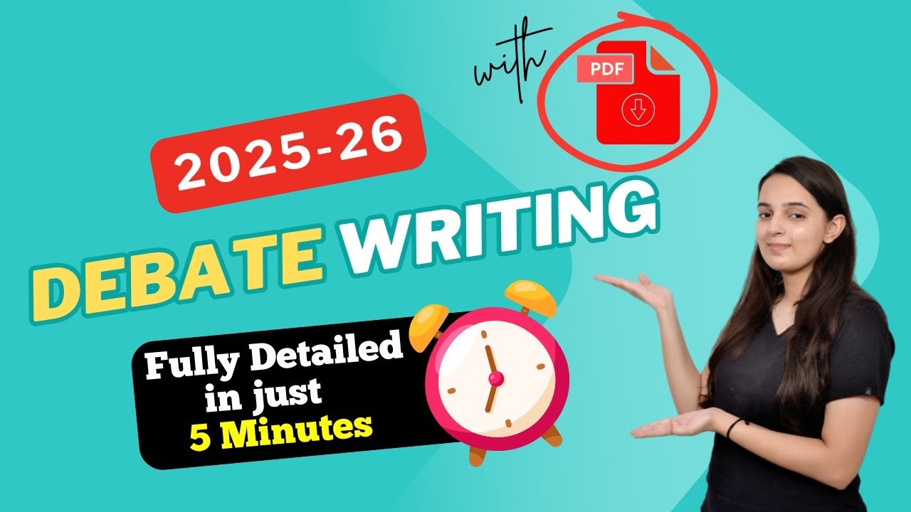 Debate Writing Class 11 English Grammar CBSE I Debate Writing Class 11 ...