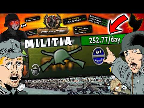 Militia ONLY Is Broken Now | HOI4 Unique A-Z: Aussa