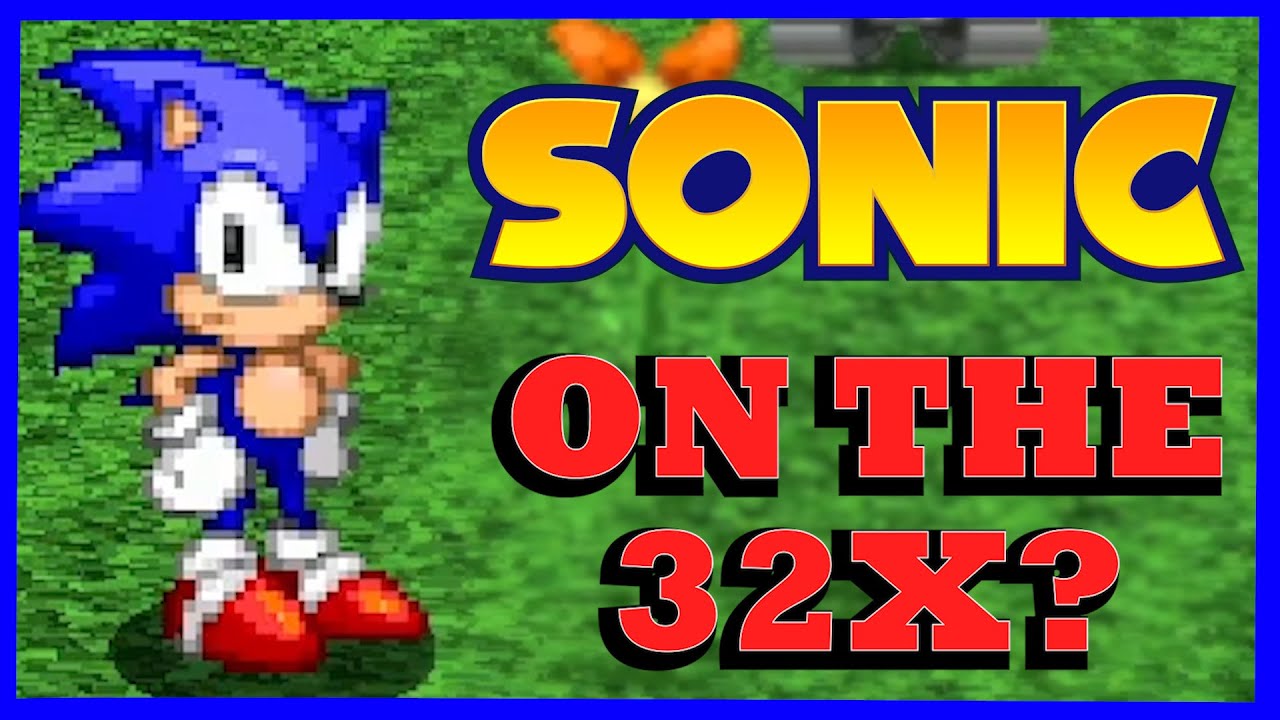 A 3D Sonic Game On The Sega 32X YouTube