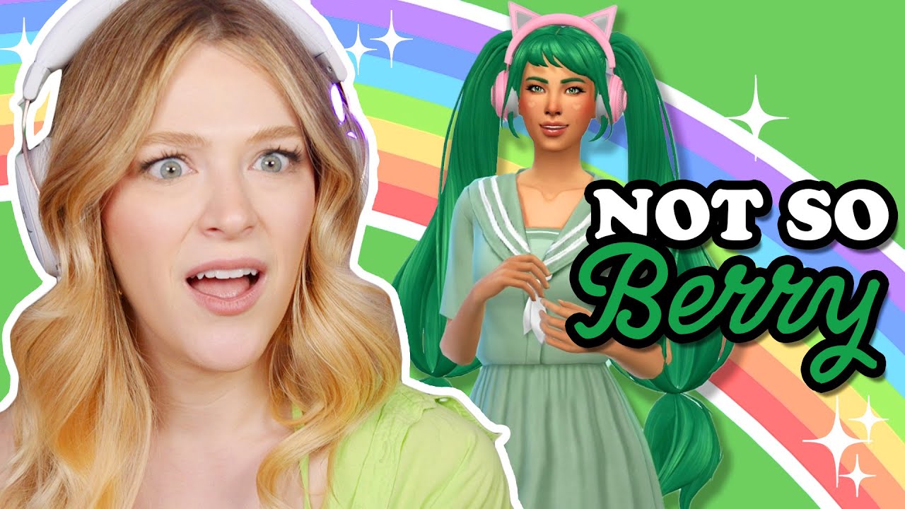 Custom Content Shopping For My GREEN Gen In The Sims 4 | Not So Berry ...