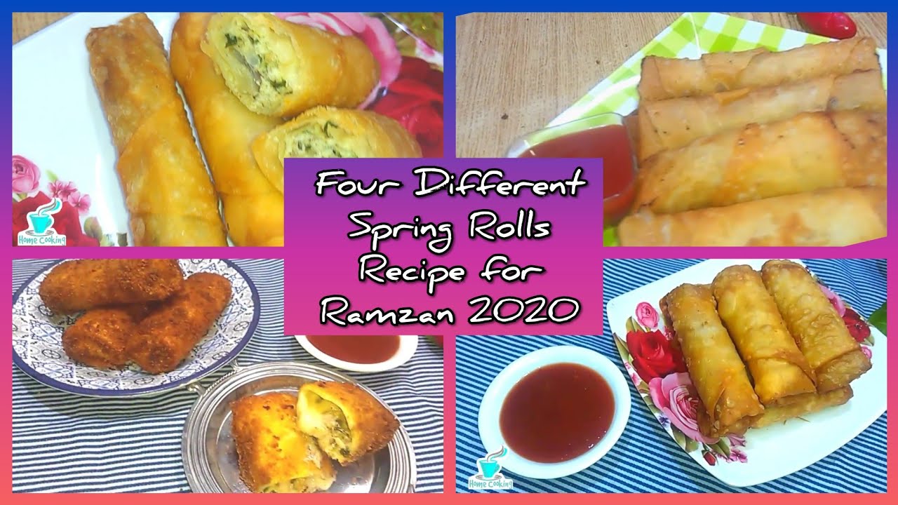 Crispy Spring Rolls Ramadan Recipe~ Make & Freeze ~ 3 BBQ Crispy Roll ...