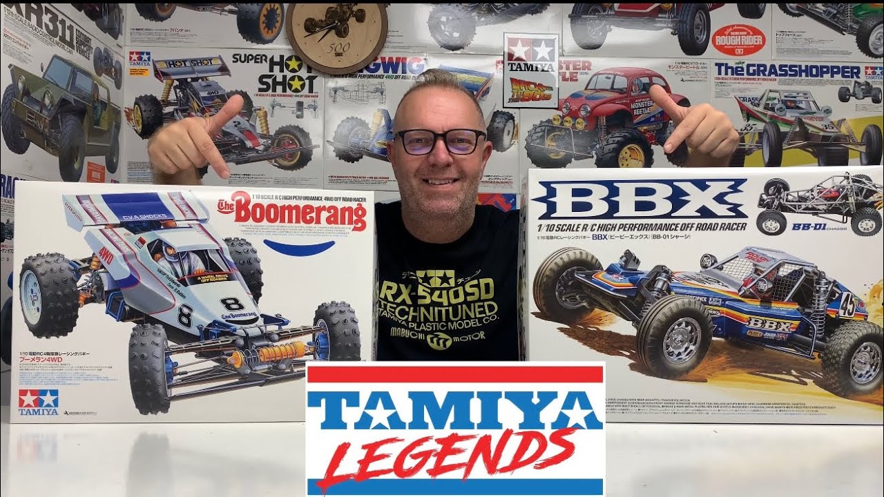 Two New Arrivals! Tamiya BBX and a 2nd Tamiya Boomerang??? - YouTube