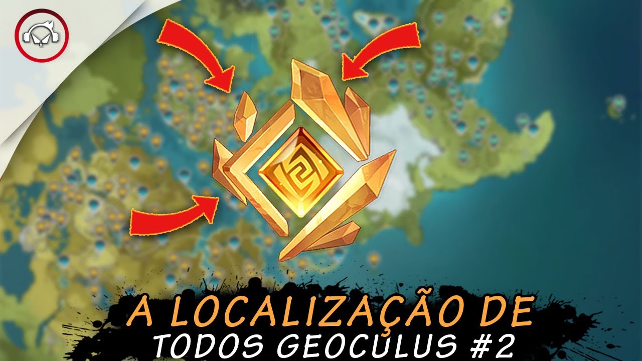 Genshin Impact, Como encontrar TODOS GEOCULUS | Super Dica PT-BR #2 ...