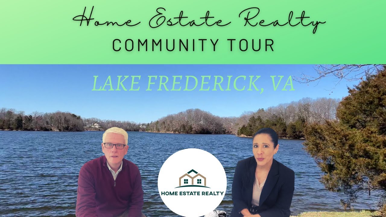 Lake Frederick Community Tour in Virginia - YouTube
