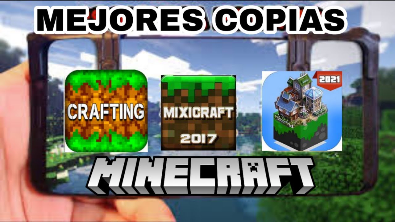 TOP 3 MEJORES COPIAS DE MINECRAFT - YouTube