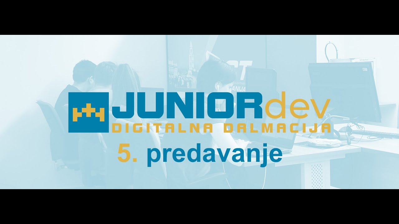 .NET junior developer - 5. predavanje - YouTube