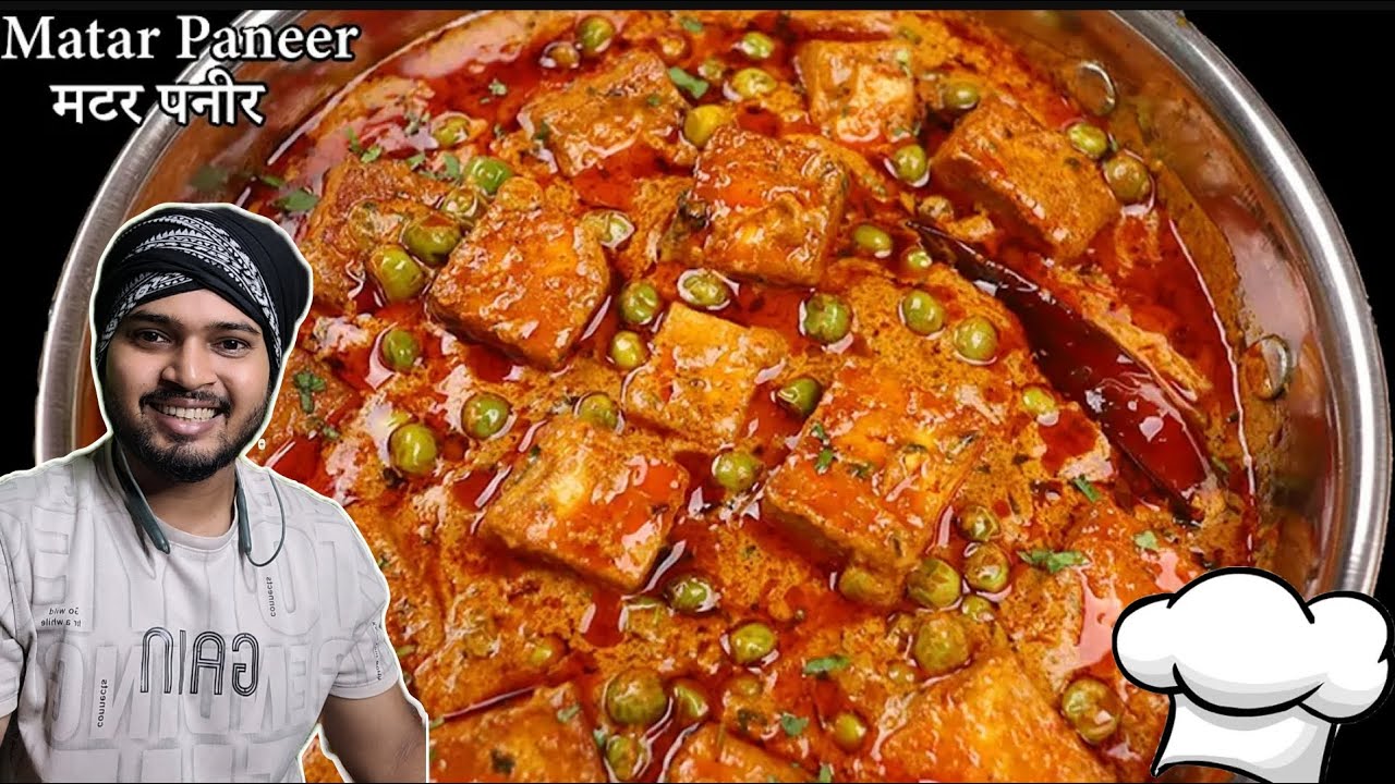 "Live Cooking Matar Paneer Recipe | Easy & Delicious Matar Paneer | मटर ...