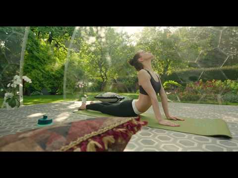 AURA - Extraordinary frameless transparent dome by VikingDome