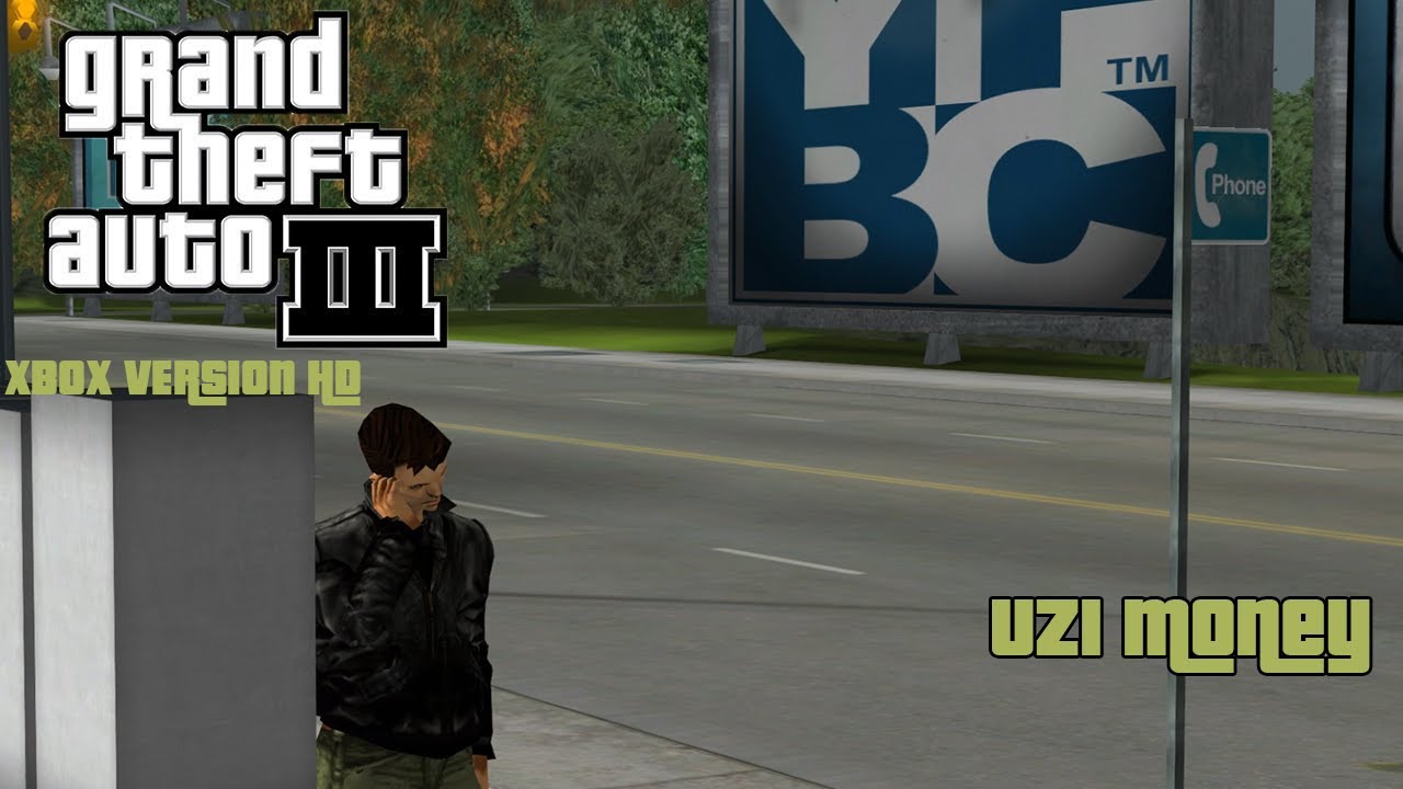 GTA III Xbox Version HD Mod Payphone Mission - Uzi Money - GTA 3 Xbox ...