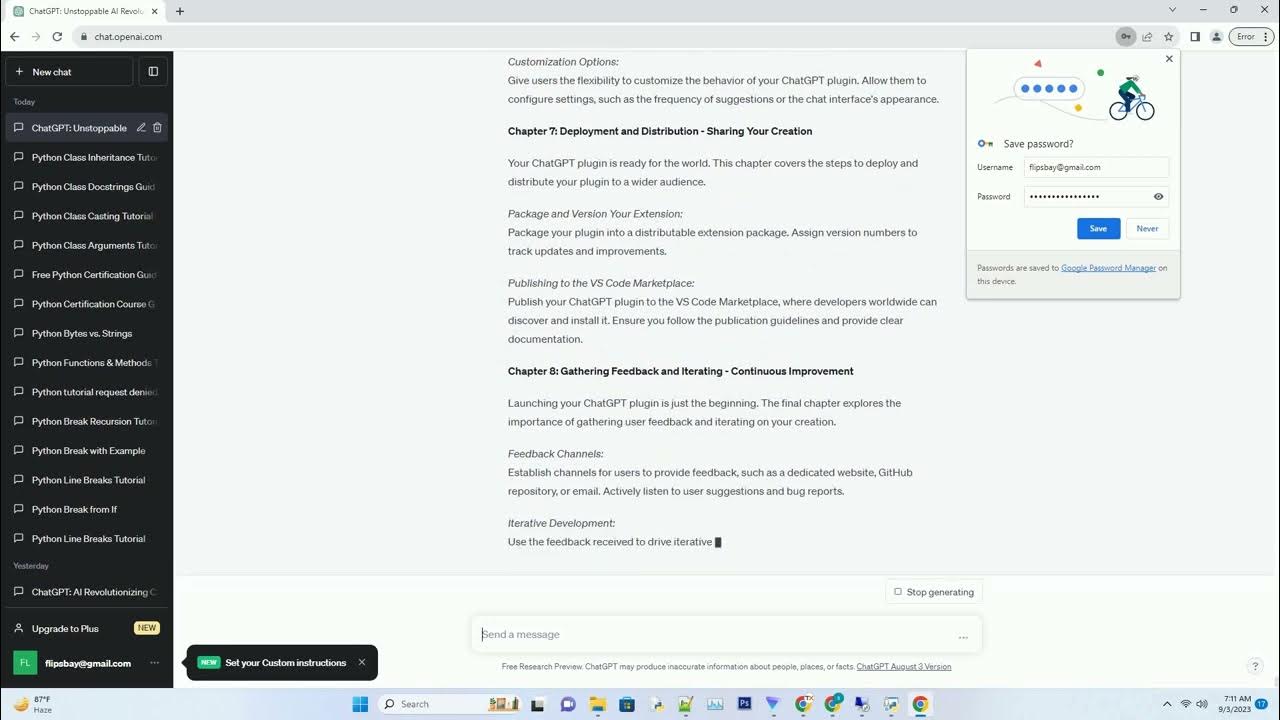 Build a ChatGPT plugin with VS Code and Codespaces - YouTube