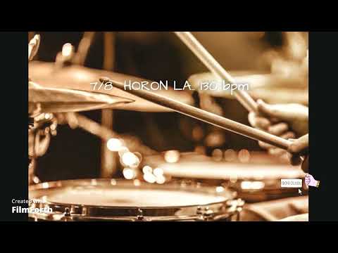 7/8 ÜÇ AYAK HORON AKORLU (LA) 130 bpm #üçayak#horonritimi#hazırritim