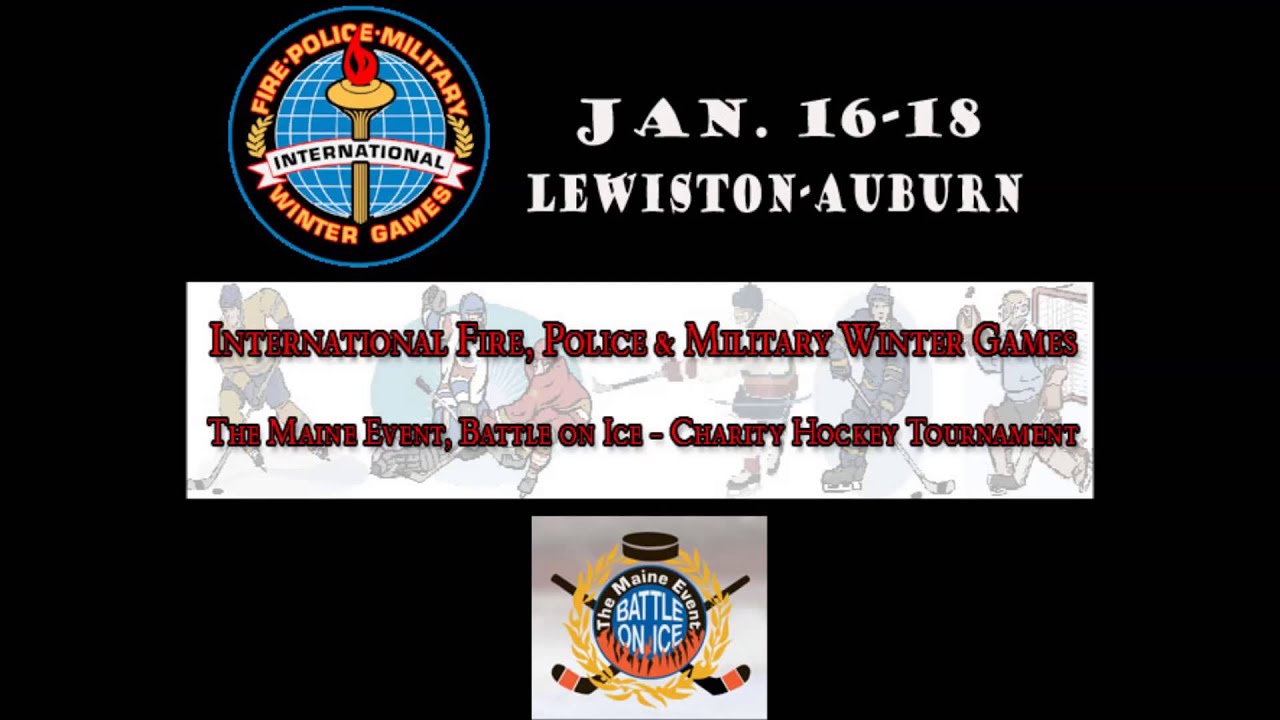 International Fire, Police & Military Winter Games Charity Hockey ...