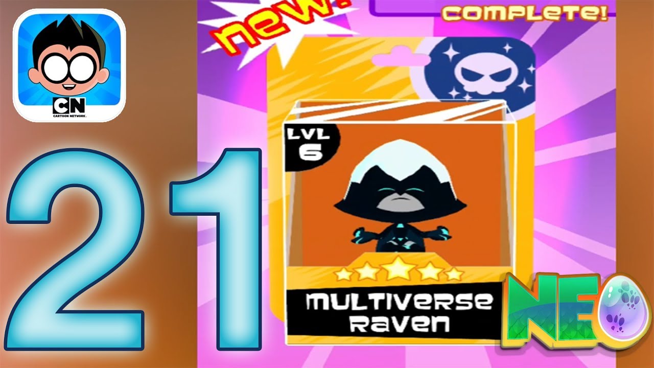 Teen Titans Go!: Gameplay Walkthrough Part 21 - Multiverse Raven (iOS ...
