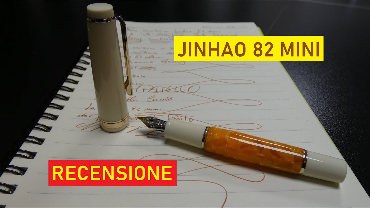 Jinhao 82 mini - Fountainpen - Recensione - YouTube