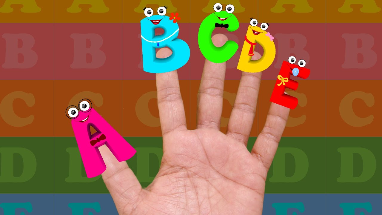 Finger Family - Alphabets - YouTube