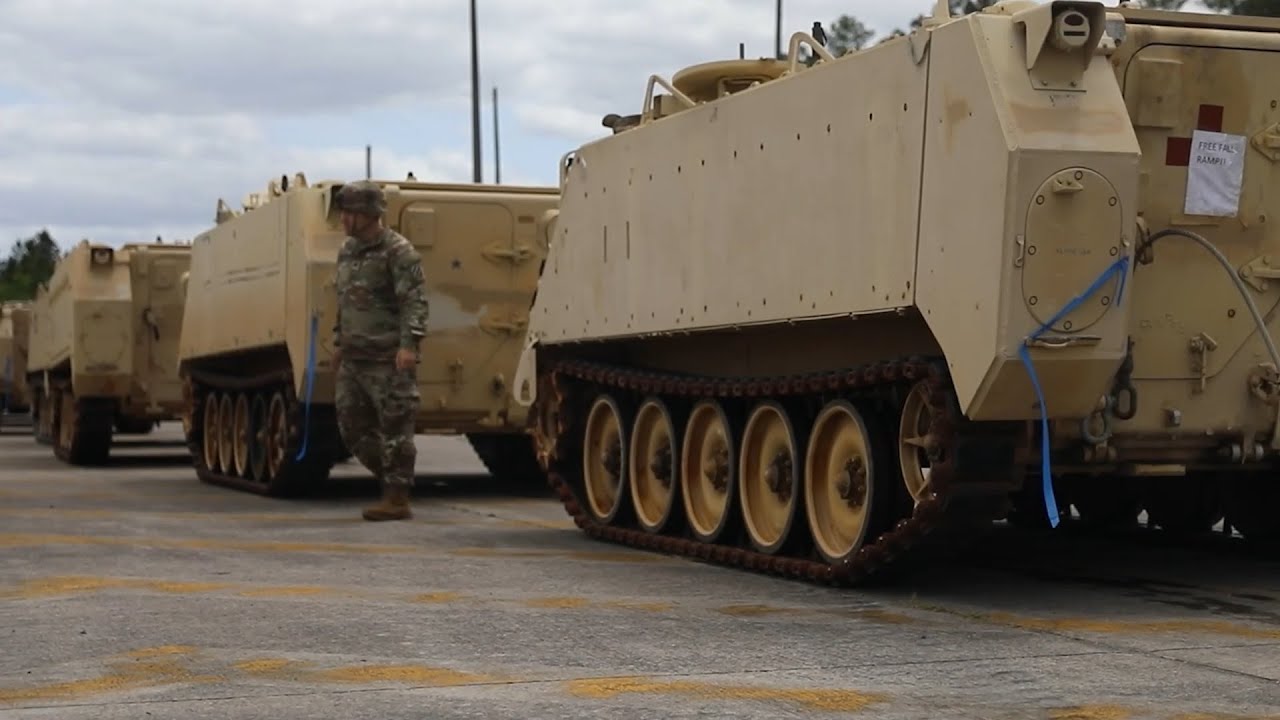M113 Armored Personnel Carriers for assistance to Ukraine بخشی از کمک ...