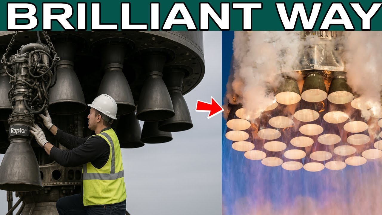 SpaceX Just Installed New Raptor Engines To Starship S37 - YouTube