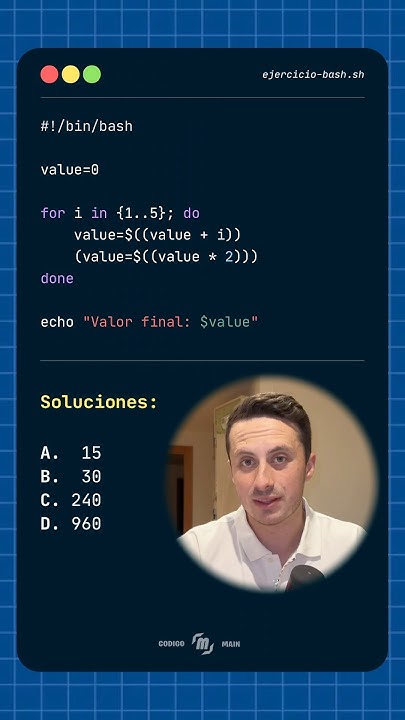 Ejercicio IMPOSIBLE de programación en BASH 🧠🔥 - YouTube
