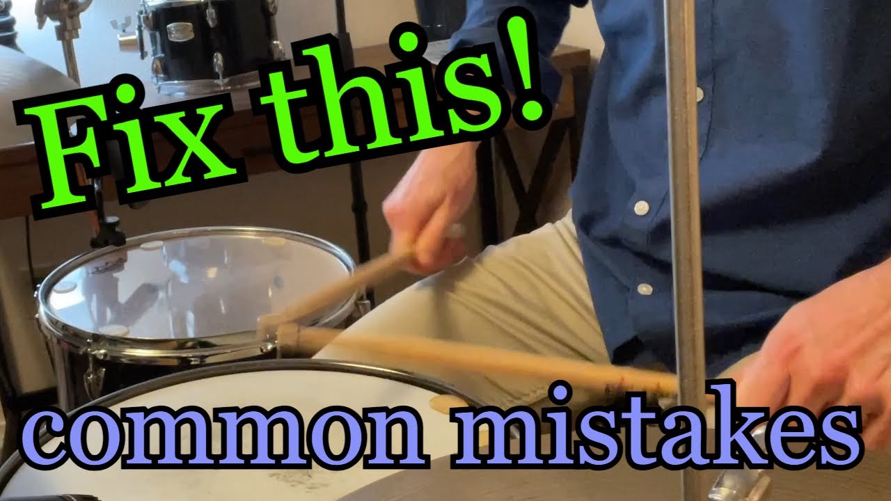 The 3 Hand Technique MISTAKES you need to avoid! | Drum Lesson - YouTube