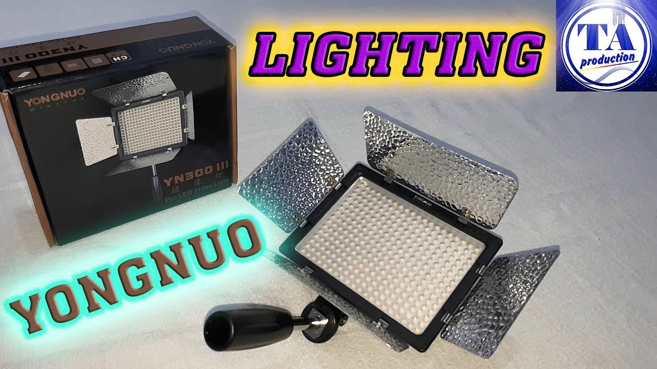 Lighting YONGNUO YN 300 III [Unboxing & Review] Indonesia - YouTube