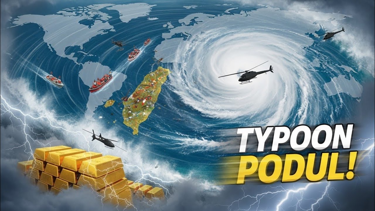 Typhoon Podul Hits Taiwan: Evacuations, Global Ripple Effects & Gold ...