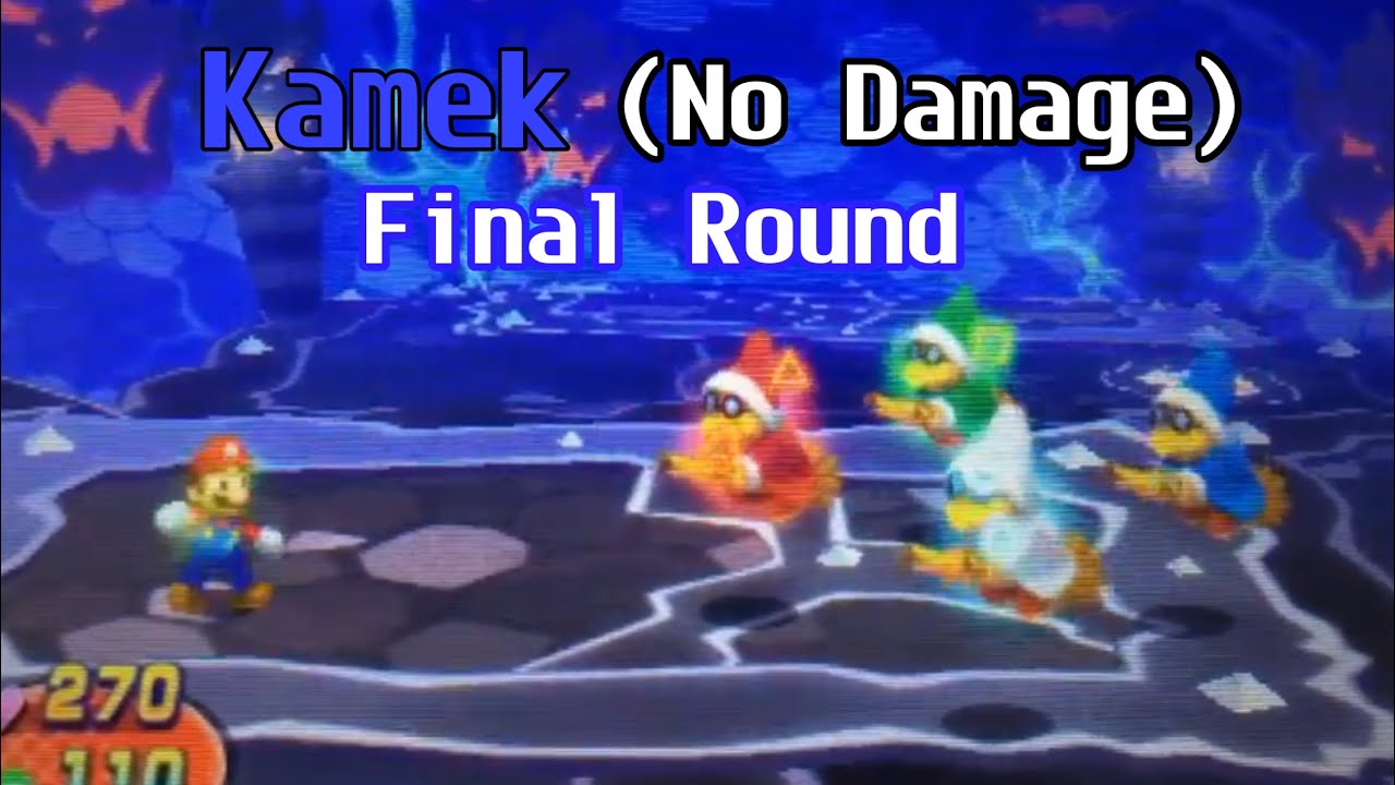 Mario & Luigi - Dream Team [Boss 22] Kamek, Final Round (No Damage ...