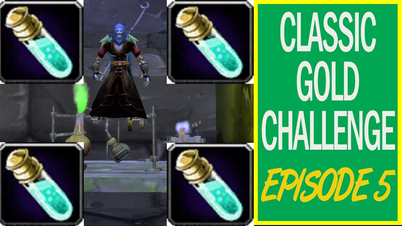 The WoW Classic Gold Challenge | 0 - 10,000 Gold | Episode 5 - YouTube