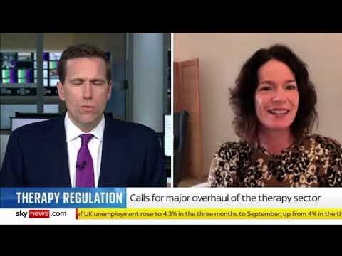 Sky News Breakfast - Wilfred Frost and Amanda Williamson on lack of regulation of therapy in the ...