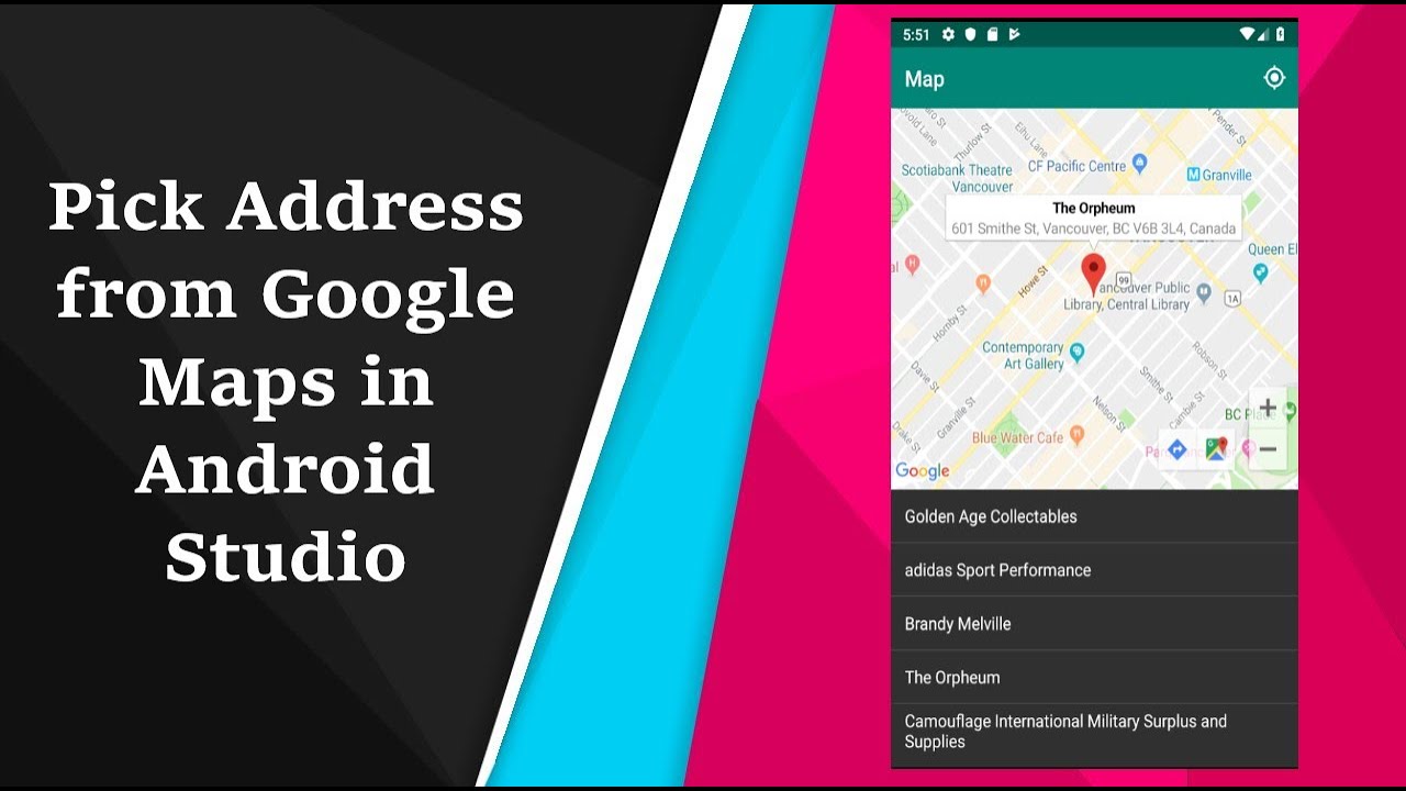 Pick Address From Google Maps In Android Studio YouTube Pick Address From Google Maps In Android Studio YouTube