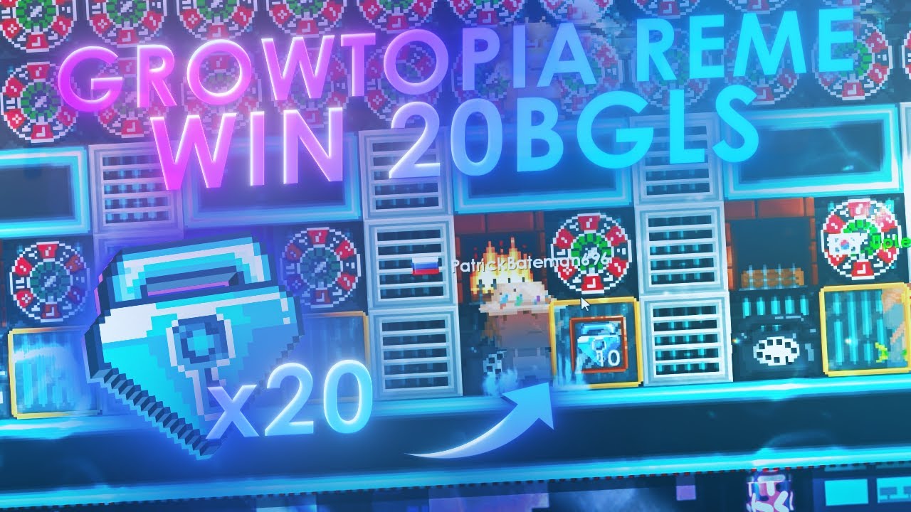 GROWTOPIA REME WIN 20BGLS HUGE COMEBACK - YouTube