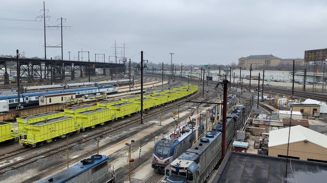 Amtrak Northeast Corridor & NJ Transit ACL @ 30th Street Station ...
