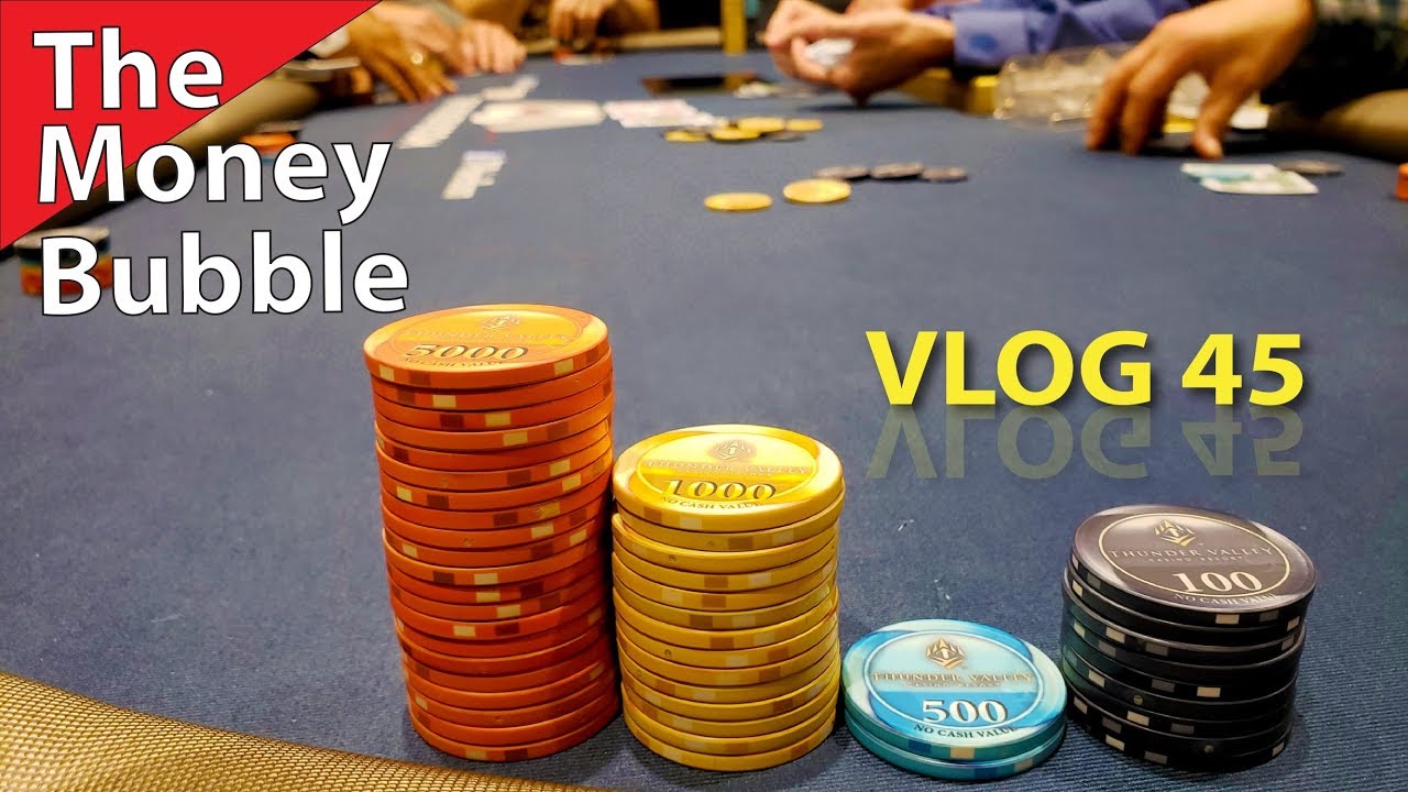 The Money Bubble & Announcement – Poker Vlog 45 - YouTube
