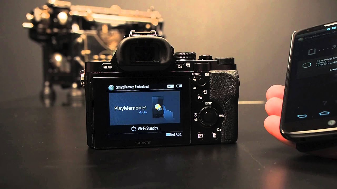 NFC -Sony A7 + LG G2 - YouTube