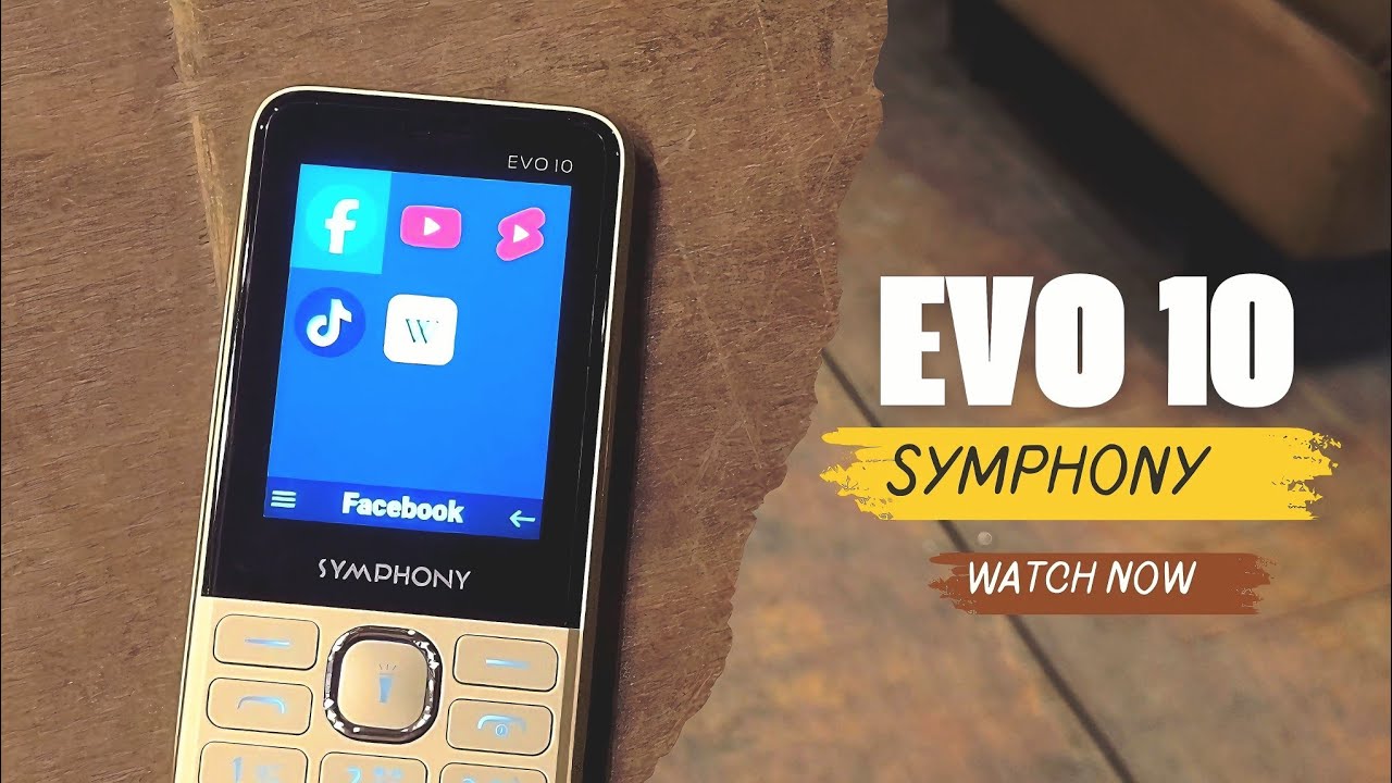 Symphony EVO 10 - স্মার্টফোন রূপে ফিচার ফোন? #symphonymobile #symphony ...