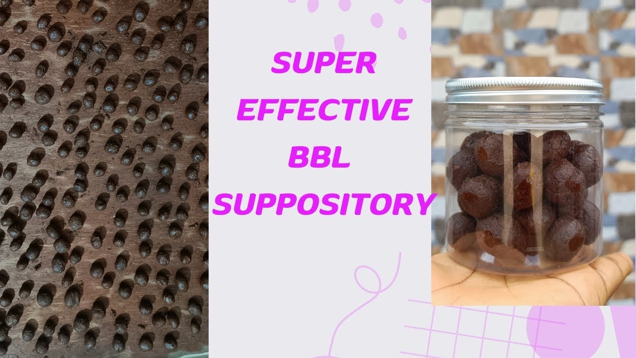 SUPER EFFECTIVE BBL SUPPOSITORY - YouTube