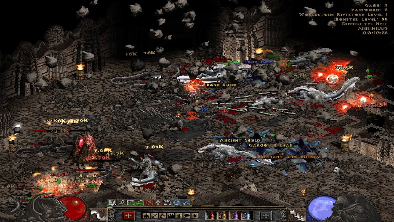 Diablo 2 Mod - Annihilus SOTR - Worldstone 92% demo - YouTube