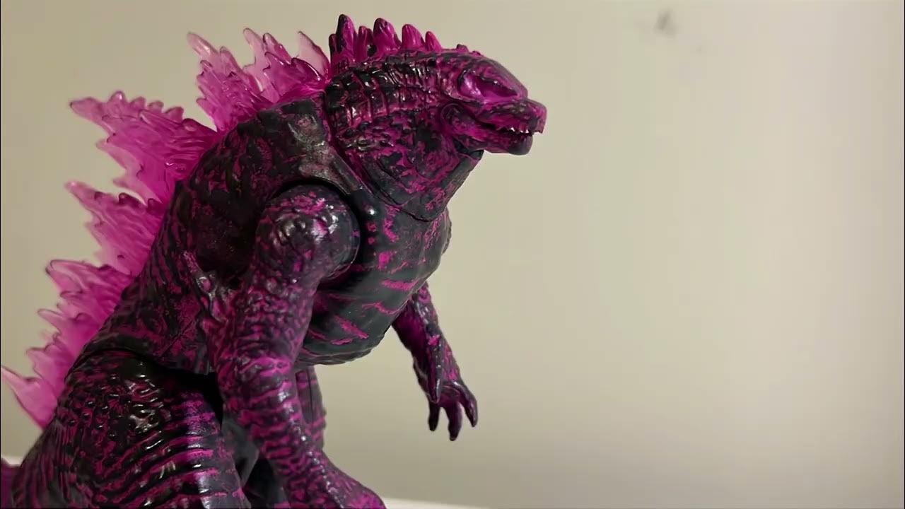 Supercharged Evolved Godzilla VS Prototype Mechagodzilla|Monsterverse Stop Motion Battle - YouTube