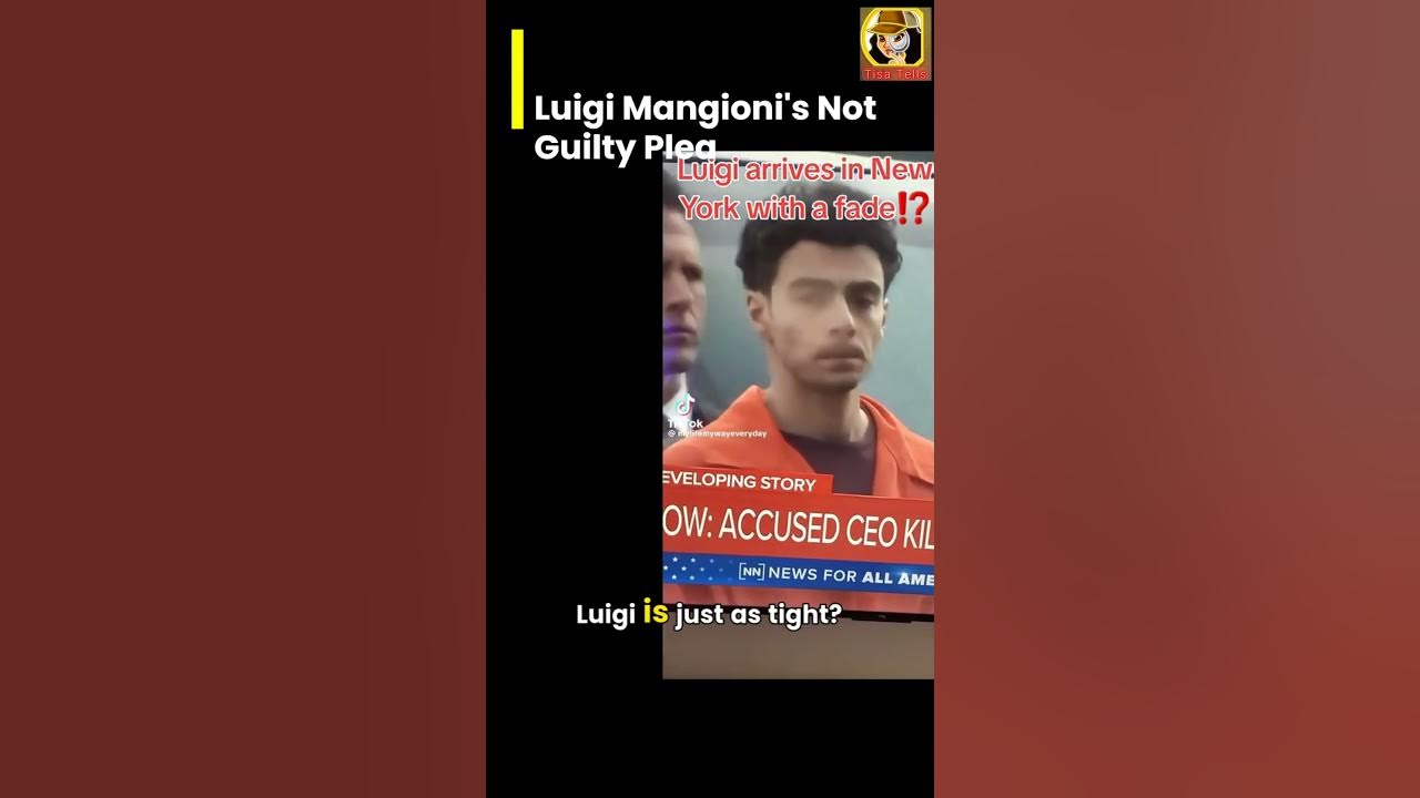luigi Mangioni's: Not Guilty Plea - YouTube