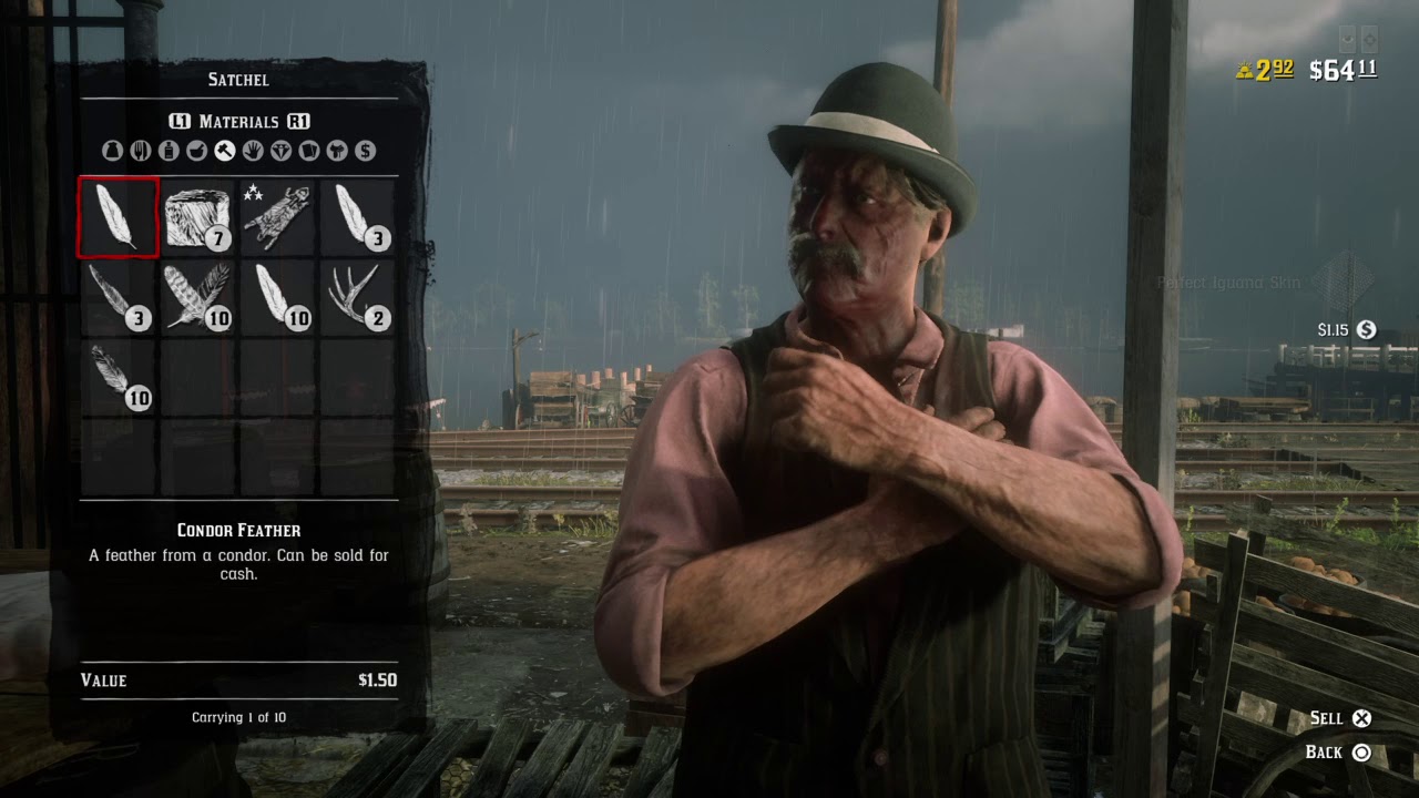 Red Dead Redemption 2 Quick $95 hunting birds - YouTube