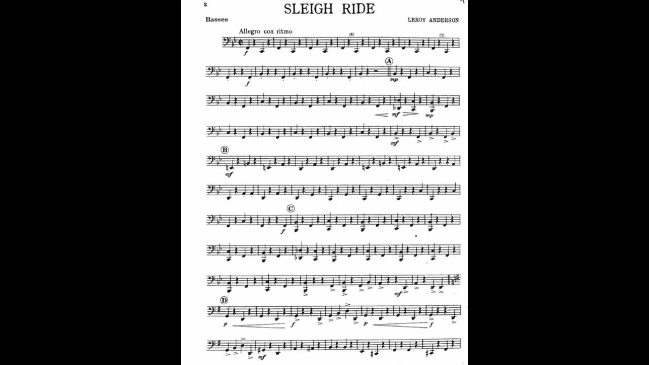 Sleigh Ride by Leroy Anderson - YouTube