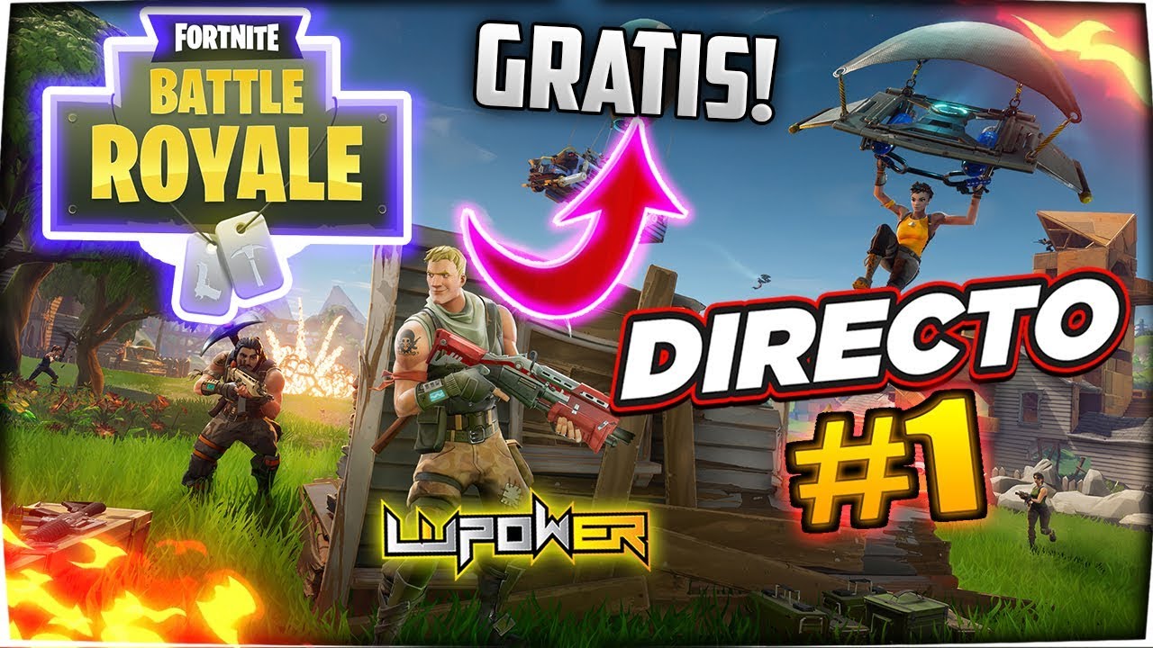 Fortnite BATTLE ROYALE GRATIS | Fornite PVP Squad Directo español #1 ...