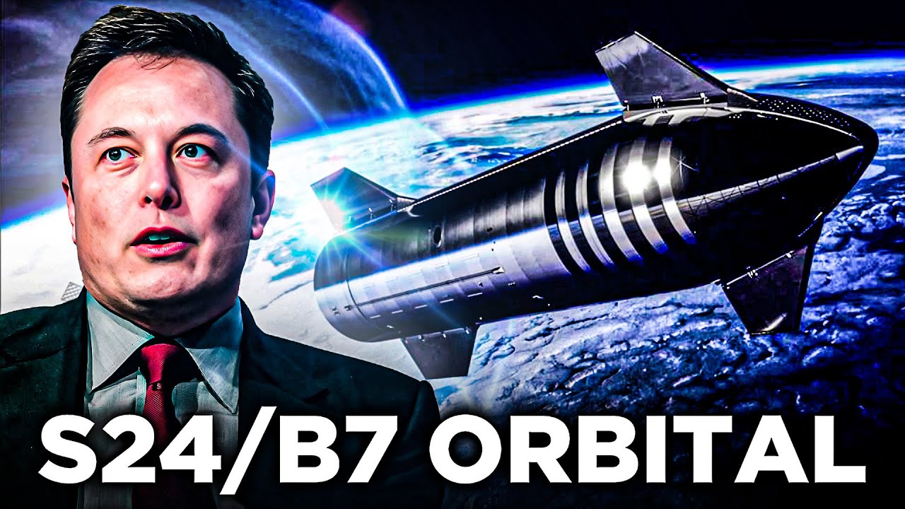 Elon Musk Officially Announced S24/B7 orbital launch in March - YouTube