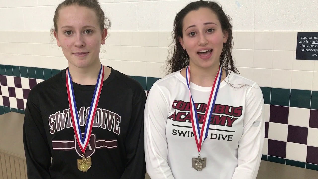 Columbus Academy’s Esther Lawrence and Jordan Skilken - YouTube