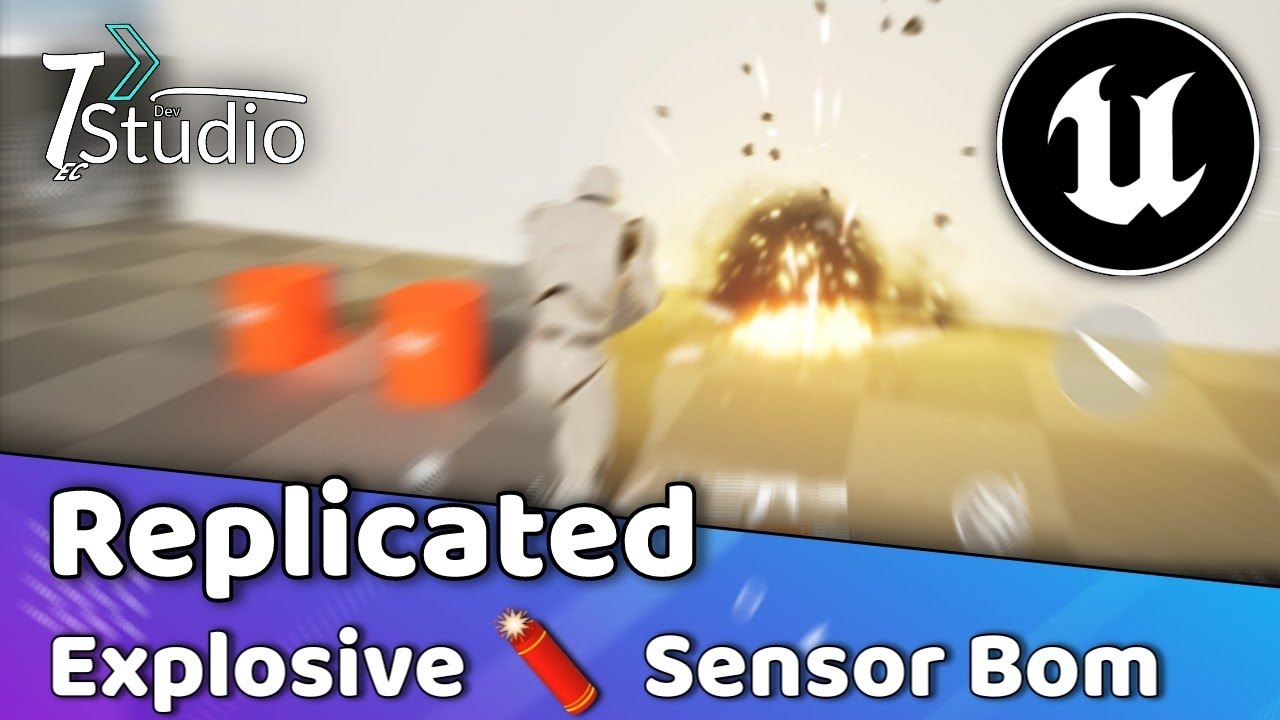 Creating Explosive Tnt Sensor In Unreal Engine 5: Replicating Bom ...
