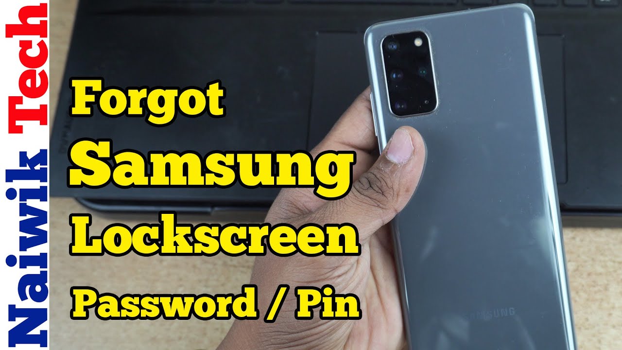 Forgot Samsung Phone Lockscreen ? Hard Reset and Bypass Google FRP ...