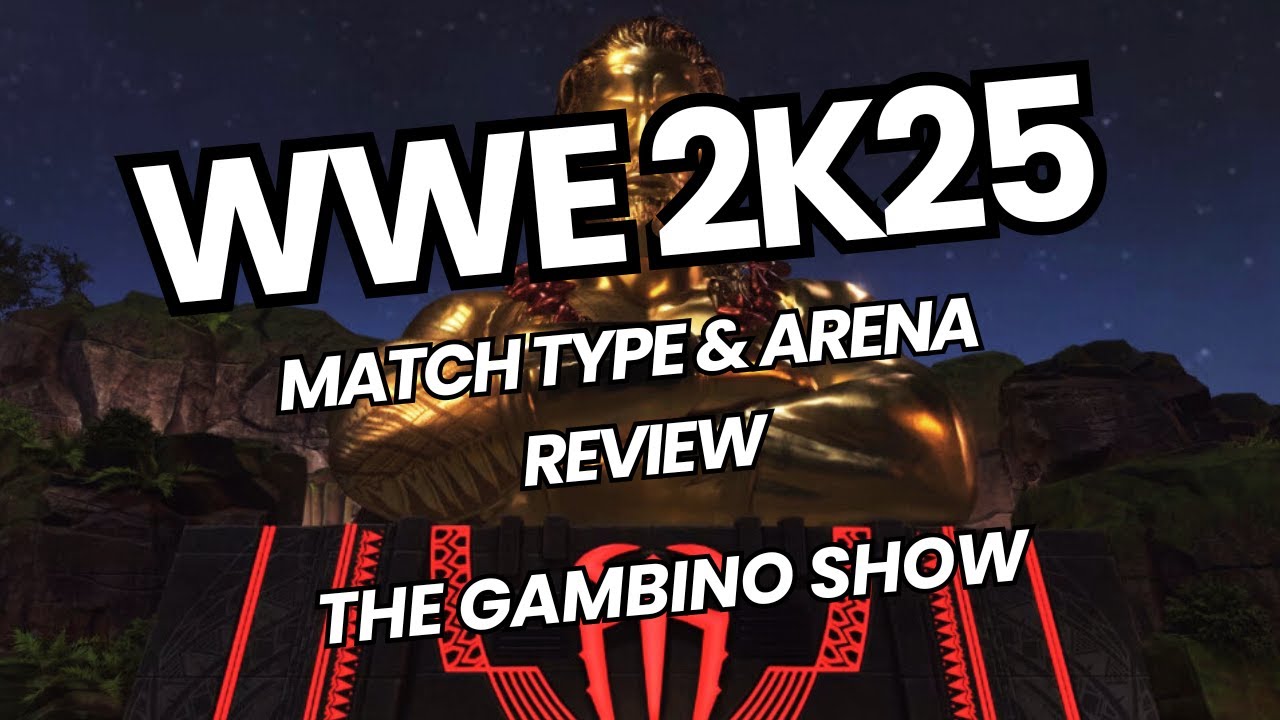 WWE 2K25 MATCH TYPES AND ARENAS! - YouTube
